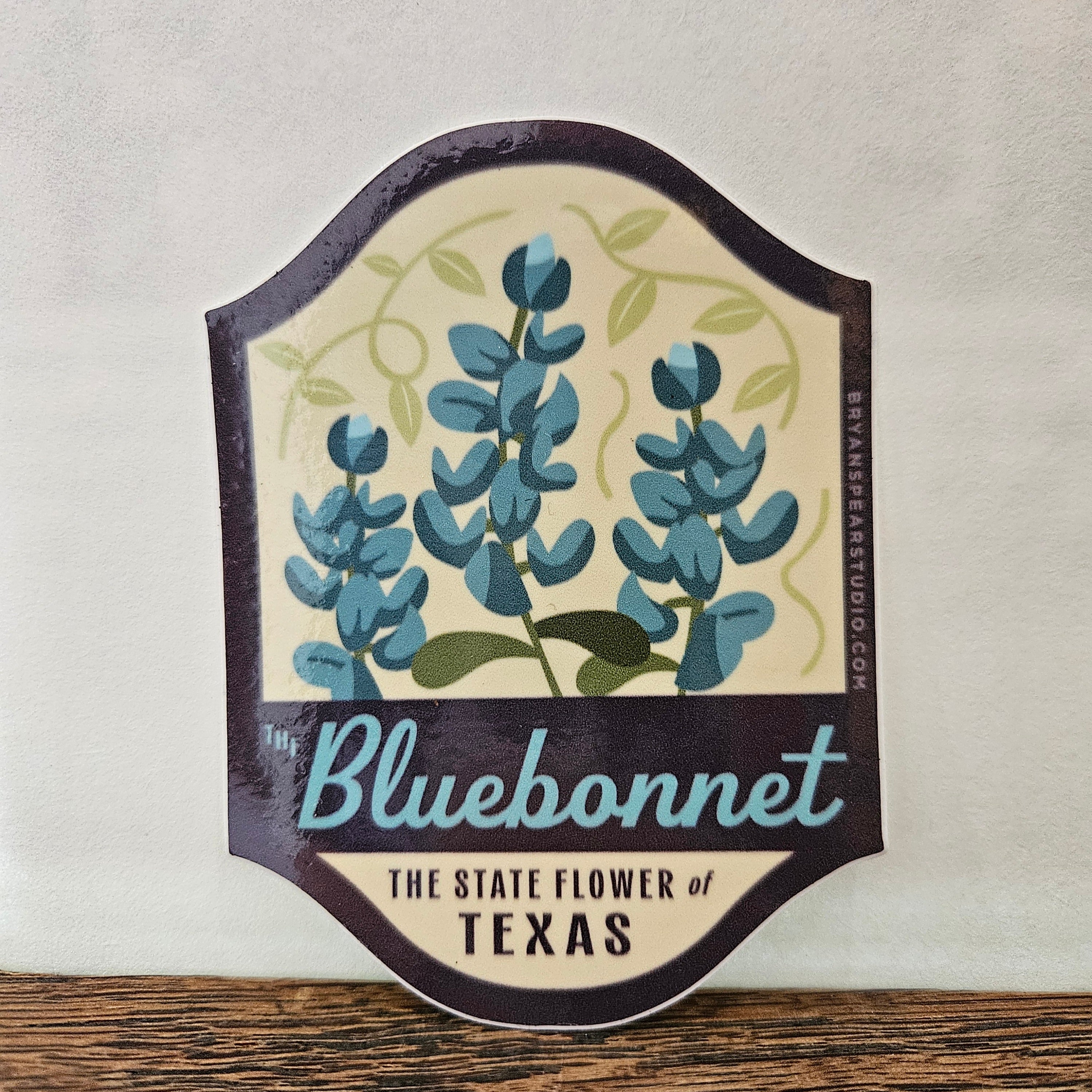 Bluebonnet Flower Sticker | THE DAYTRIPPER